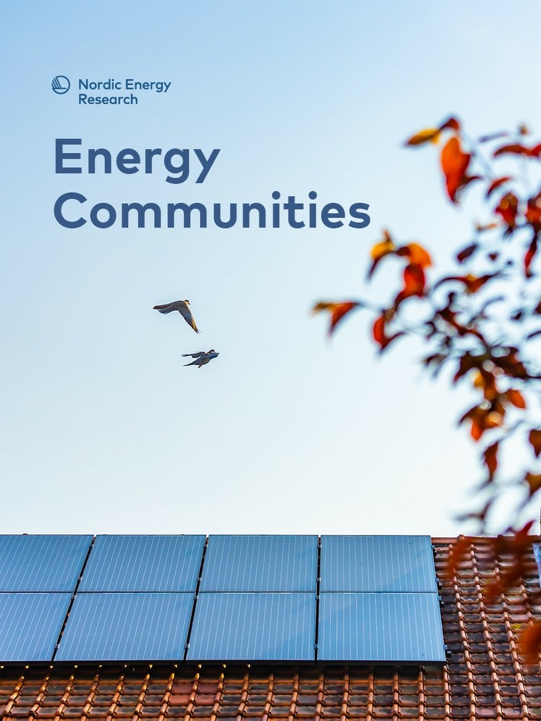 Energy Communities – Nordic Energy Research
