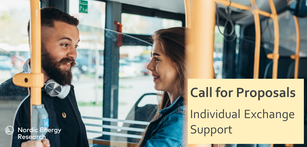 Call: Individual Exchange Support – Nordic Energy Research